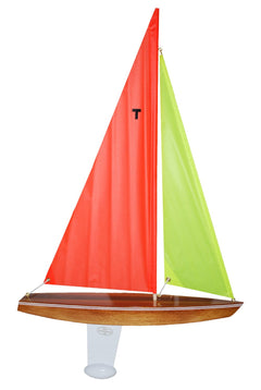 Wooden Toy Sailboat - 15 inch: T15 Racing Sloop – Tippecanoe Boats